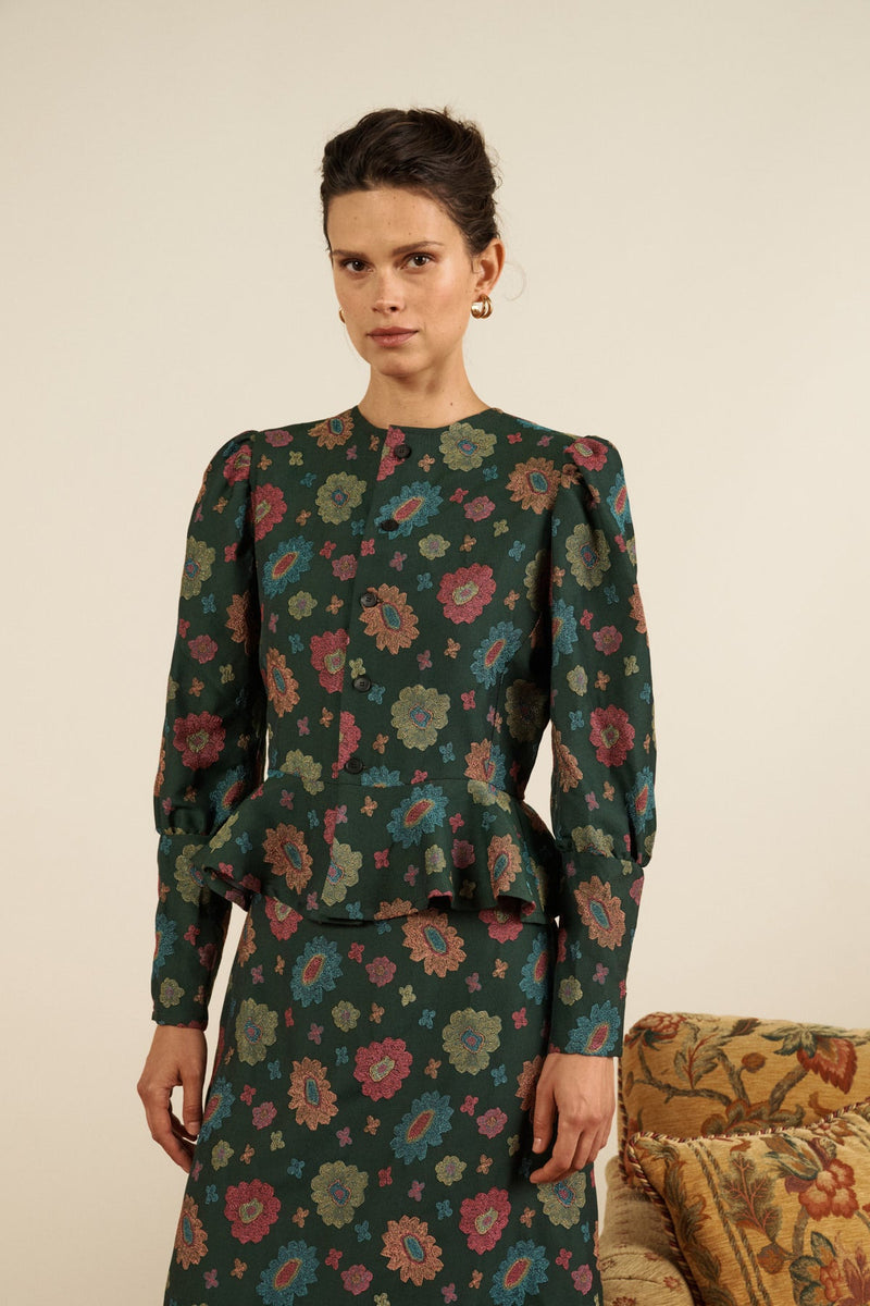 Maria de la Orden | Bertille Shirt Flowers