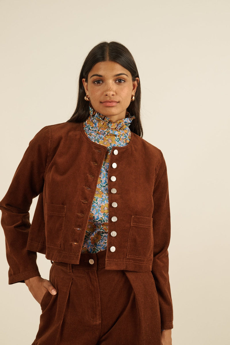 Maria de la Orden | Dean Jacket Tan Corduroy