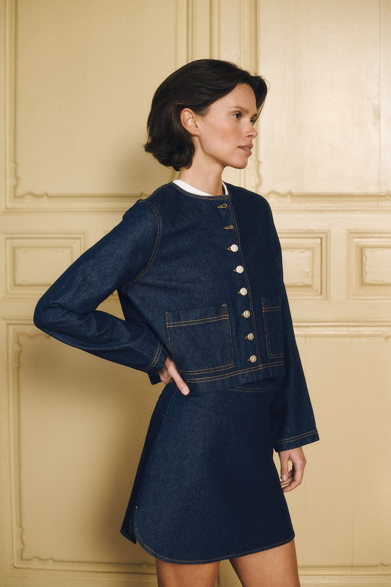 Maria de la Orden | Dean Jacket Denim Brut