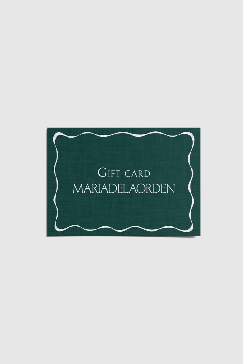 Maria de la Orden | Gift Card MDLO