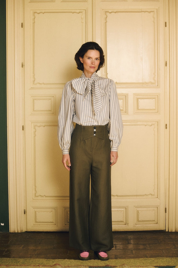Maria de la Orden | Phoenix Pants Dark Olive