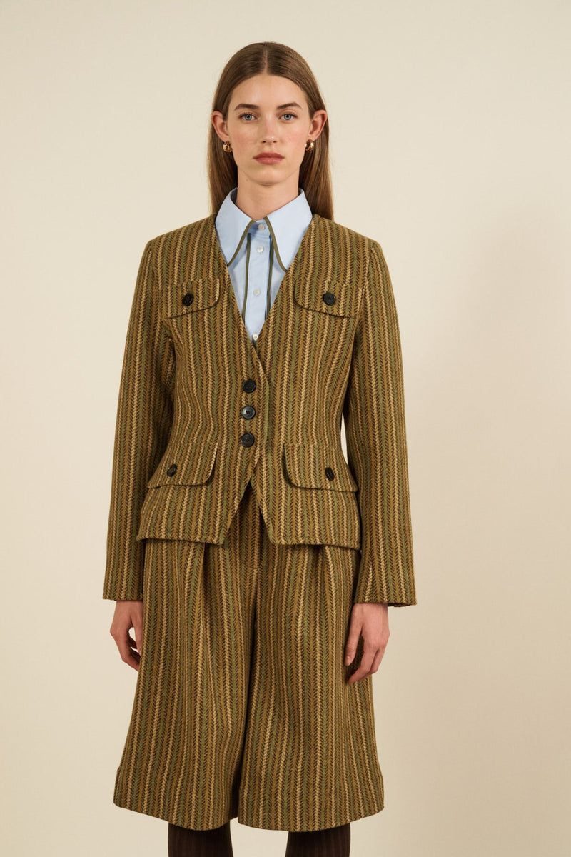 Maria de la Orden | Tidona Jacket Mustard Wool